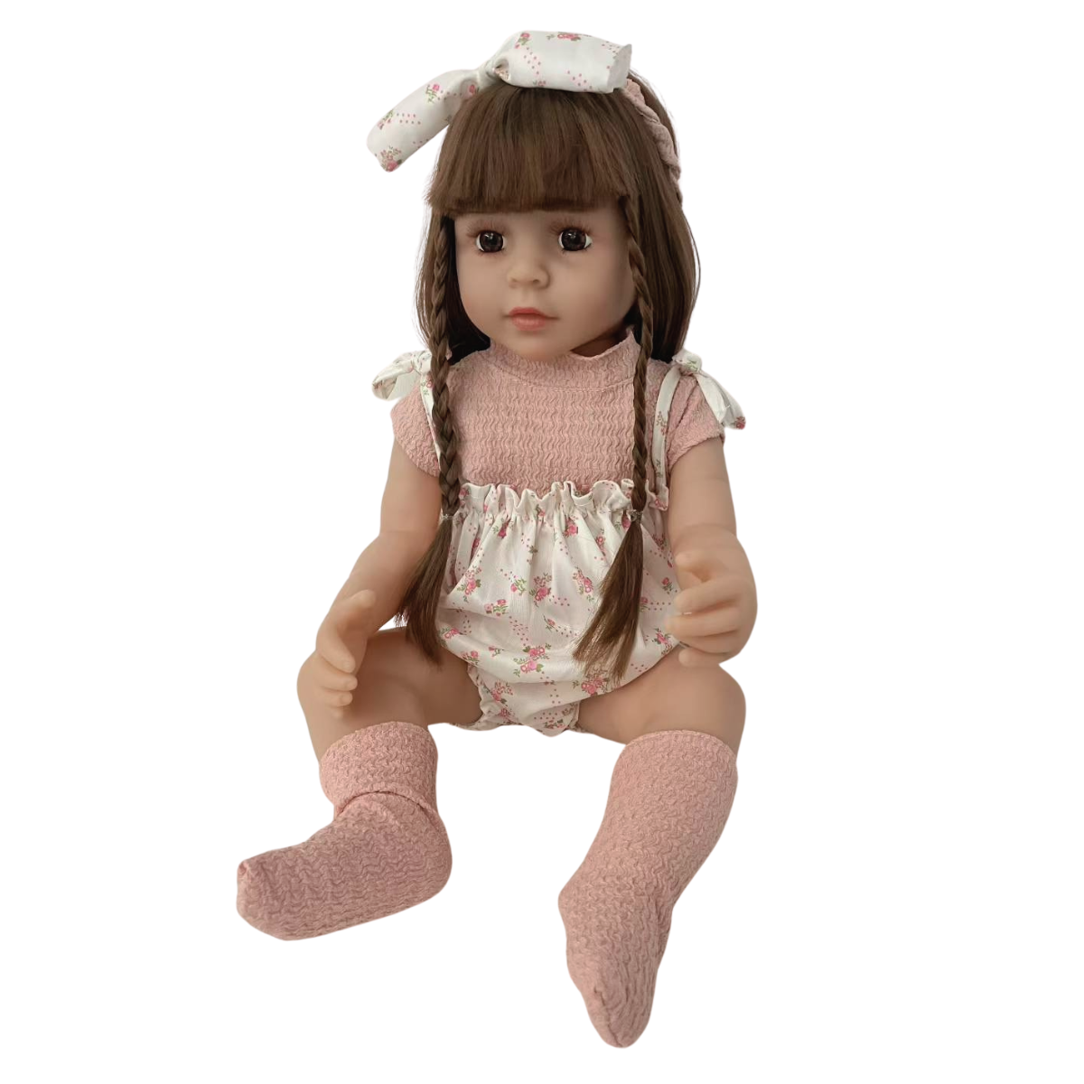 Muñeca Reborn 56 cm de Silicona Pelo Largo – Mayorista Spacezat