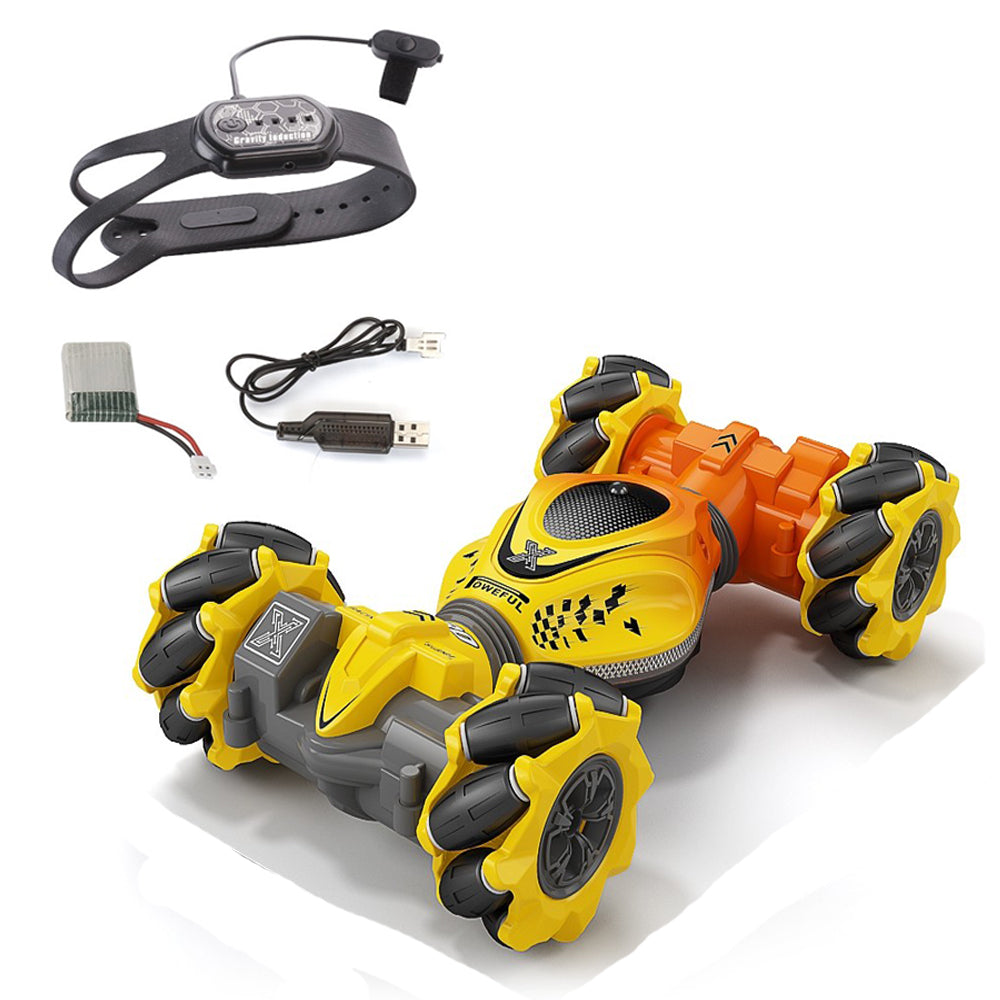 Auto Loco 4x4 Trucos Pro con Control 2.4G Amarillo – Mayorista Spacezat